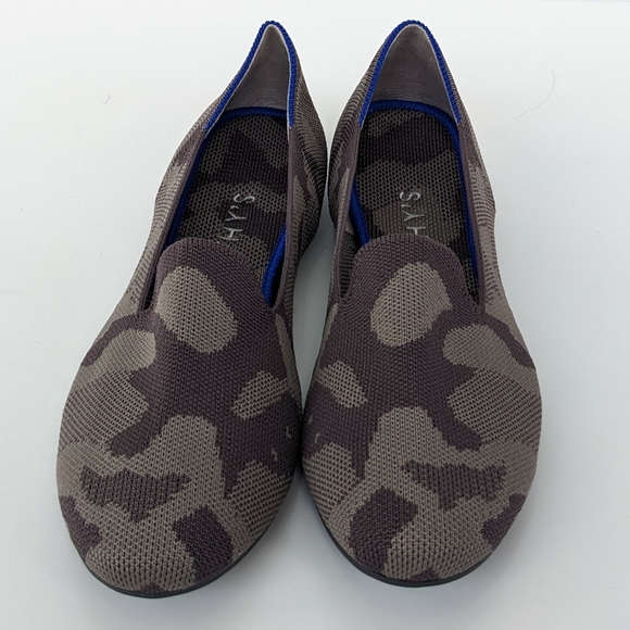 Rothy's | Shoes | Rothys The Loafer Grey Camo Flat Womans Shoes | Poshmark